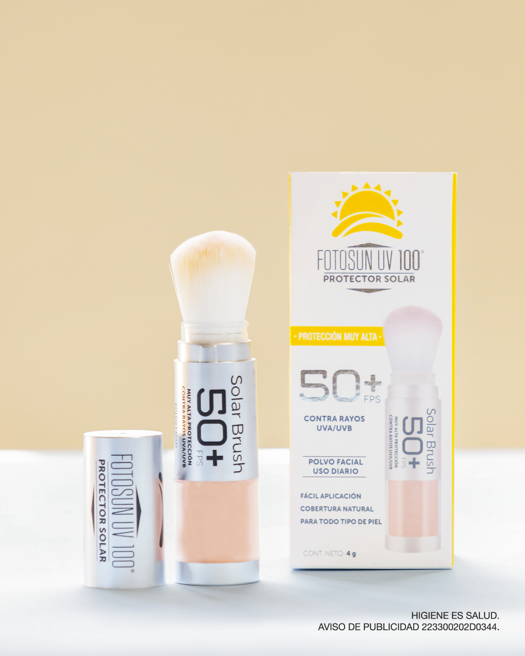 Protector Solar Solar Brush – FOTOSUN UV 100 - Protector Solar