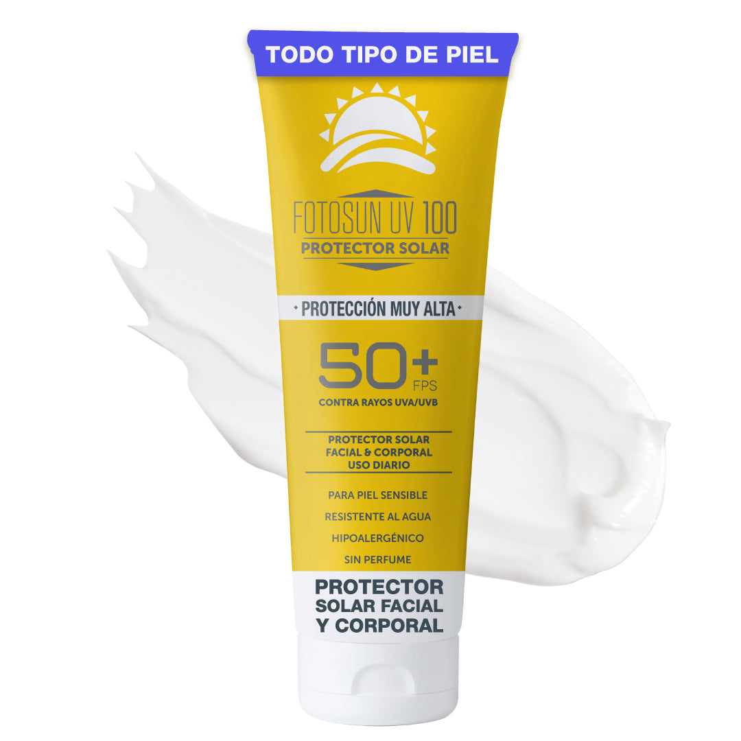 Protector Solar Facial y Corporal – FOTOSUN UV 100 - Protector Solar